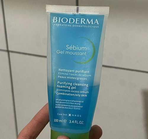 Гель для умывания bioderma sebium