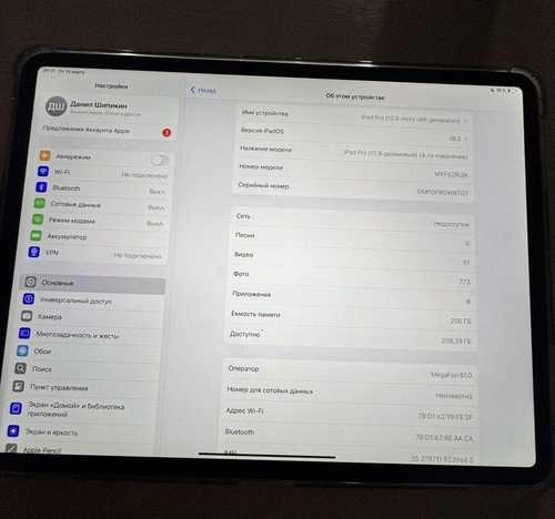 iPad Pro 12.9 2020 256gb