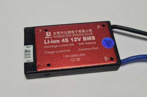 Плата контроля BMS Li-ion 4S 12V 10A