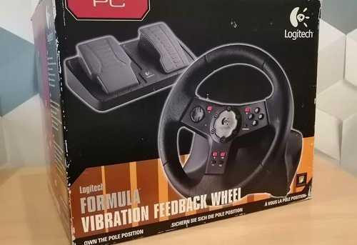 Руль logitech formula vibration feedback wheel