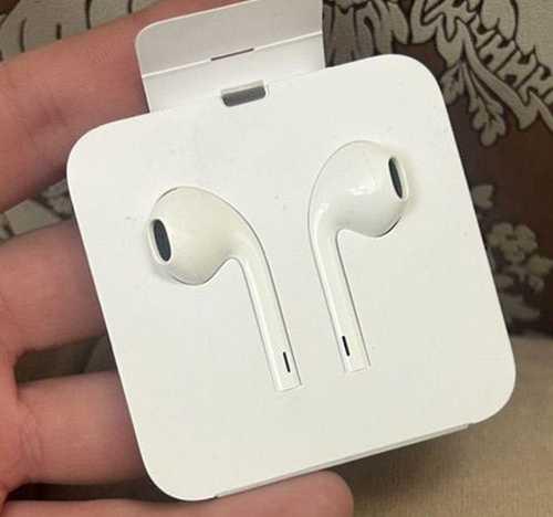 Наушники apple earpods lightning оригинал