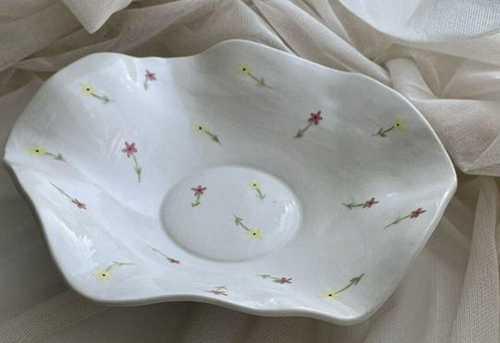 Тарелка керамическая салатник
