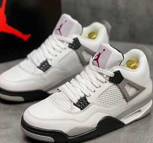 Кроссовки мужские Nike Air Jordan 4 Retro с мехом