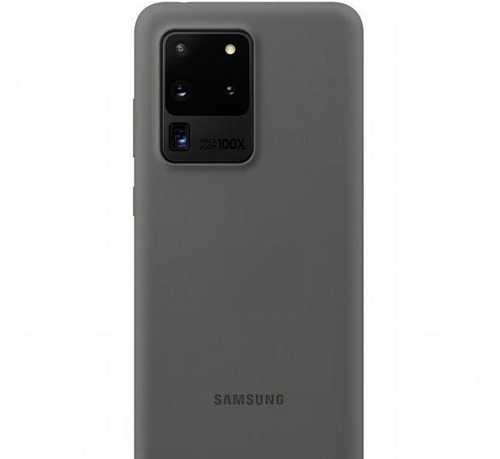 Чехол Silicone на Samsung S20 Ultra EF-PG988tjegru