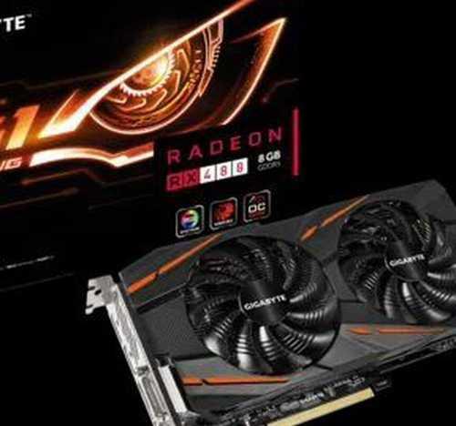 Видеокарта gigabyte rx 480