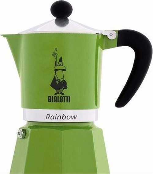 Новая Гейзерная кофеварка Bialetti rainbow, 4972 1