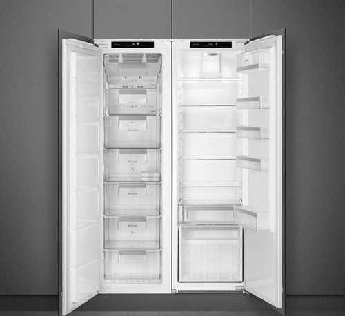 Новые встраиваемые холодильники Smeg EAC
