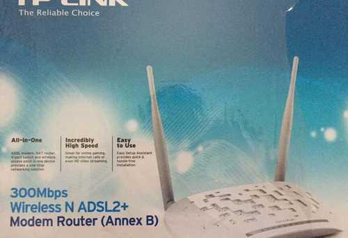 Модем роутер WiFi adsl 2+ TP-Link TD-W8961NB