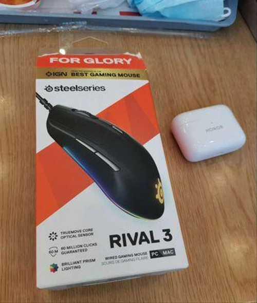 Мышь steelseries rival 3