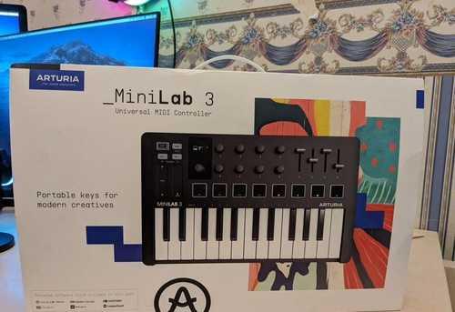 Midi клавиатура arturia minilab 3