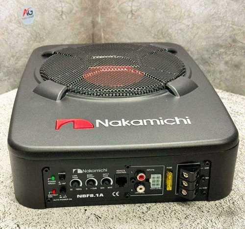Саб с жирным басом под сиденье nakamichi 1500w