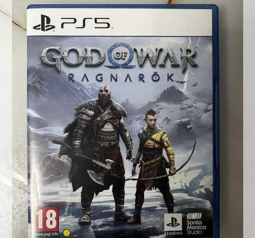 God of war ragnarok ps5 диск русская озвучка