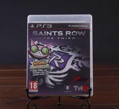 PS3 Saints Row 3 The Third