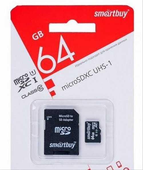 Micro SD 64 smartbuy