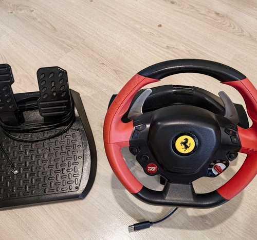 Игровой руль thrustmaster ferrari