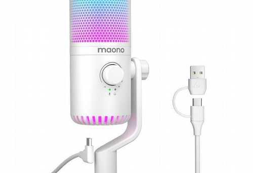 Микрофон Maono DM30RGB (white)