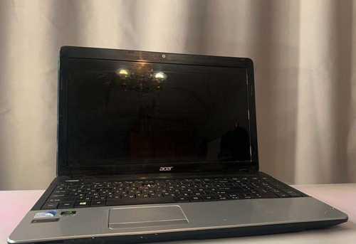 Ноутбук 15.6" Acer Aspire E1-531G, 500 ГБ, Pentium B980, RAM 4 ГБ, GeForce GT 620M 1 ГБ