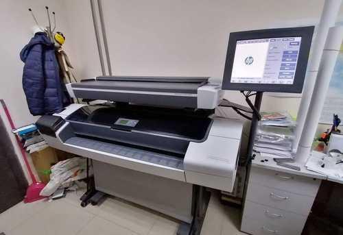 Плоттер HP designjet T1200 HD со сканером