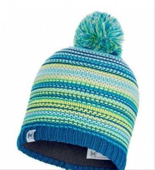 Шапка Buff JR knitted & polar HAT amity turquoise