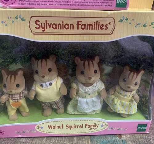 Sylvanian Families семья белок