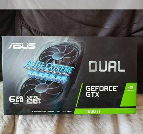 Видеокарта asus gtx 1660 ti