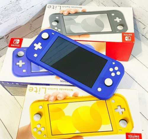 Прошитый новый Nintendo switch lite