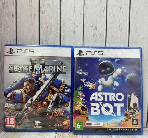 Astro bot ps5 + space marine PS5