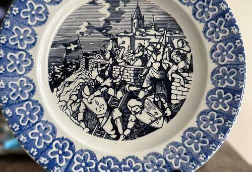 Винтажная тарелка 70 годы XX века Италия