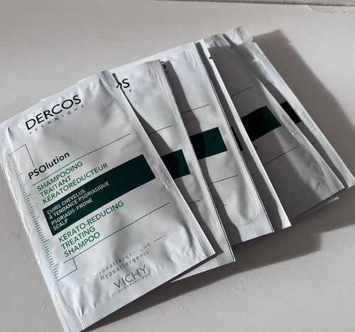 Vichy dercos шампунь psolution