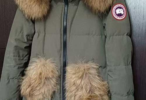 Пальто зимнее женское пуховое 42