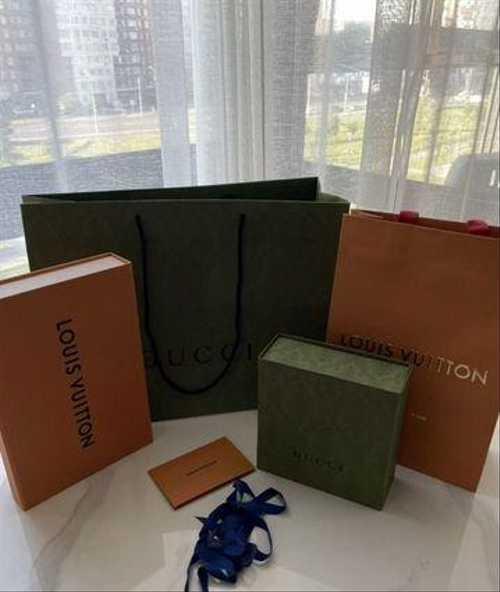 Пакет/коробка Gucci Louis Vuitton оригинал