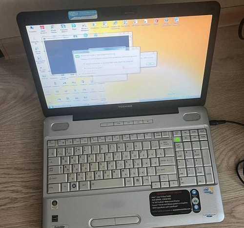 Ноутбук toshiba satellite L505