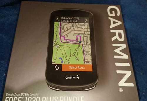 Велокомпьютер Garmin Edge 1030 plus Bundle