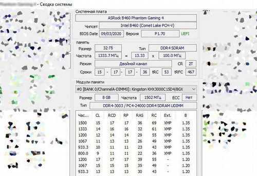 RAM озу ога. Две планки по 8Gb. HyperX. DDR4 3200