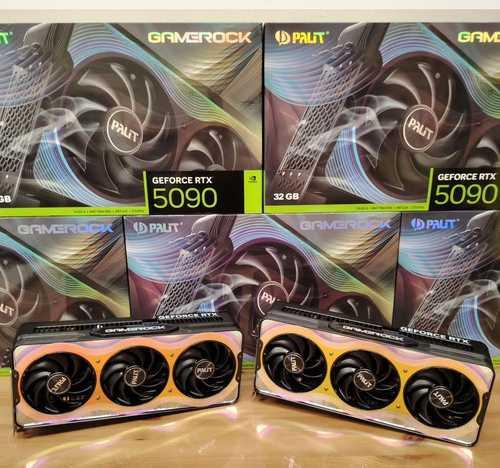 Система охлаждения для Palit RTX5090 Gamerock 32gb