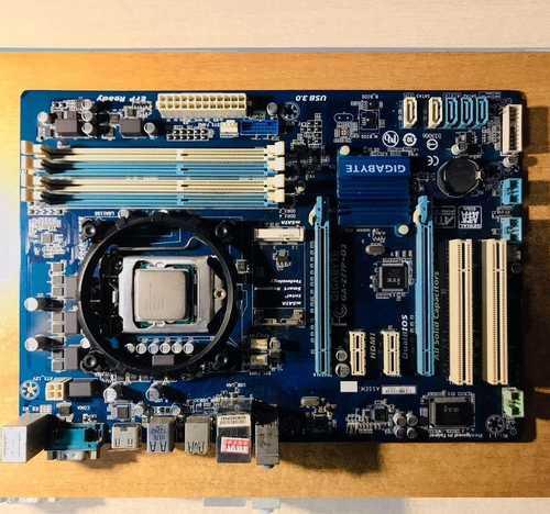 Материнская плата gigabyte z77p-d3 lga1155