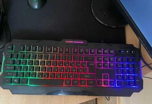 Игровая клавиатура playmax KD613 с подсветкой