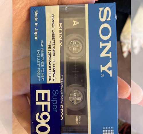 Аудиокассеты sony ef 90