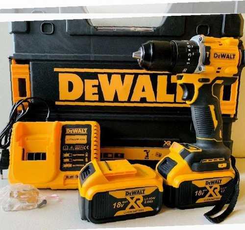 Шуруповерт 6,0 Ач Dewalt бесщеточный ударный мощны