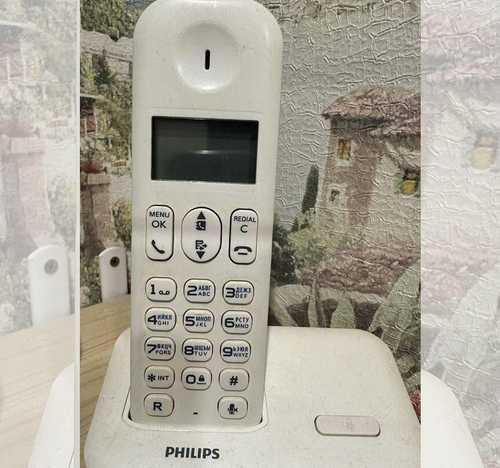 Телефон домашний philips