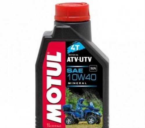Масло для мототхники motul ATV/UTV 4T 10W40 1л