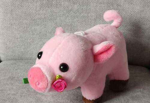 Мягкая игрушка свинка