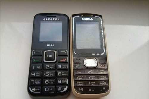 Nokia 1650 и Alcatel 1042D надёжный кнопочный
