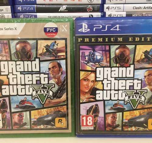 Xbox Series X PS4/ GTA V/ PS5 GTA 5