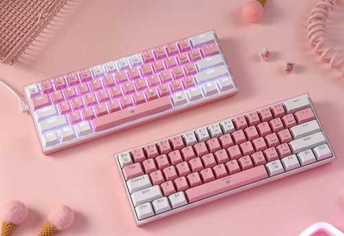 Игровая клавиатура механика Redragon Fizz Pink