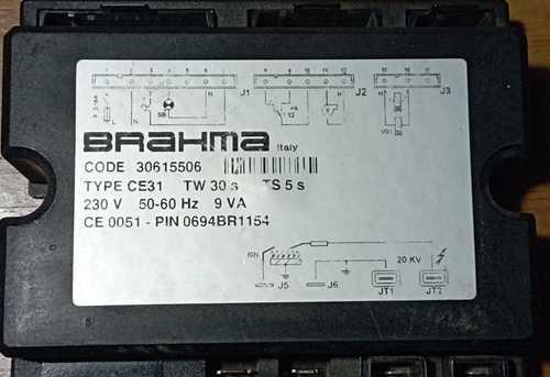 Блок управления горением Brahma CE31 30615506