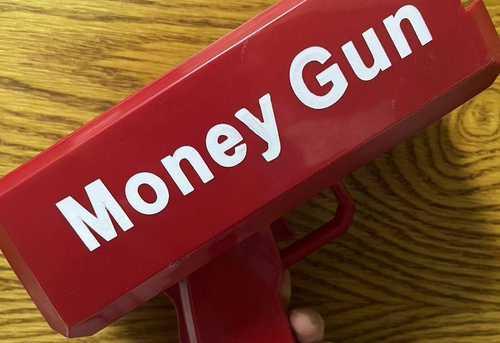 Деньгомет Пистолет Money Gun