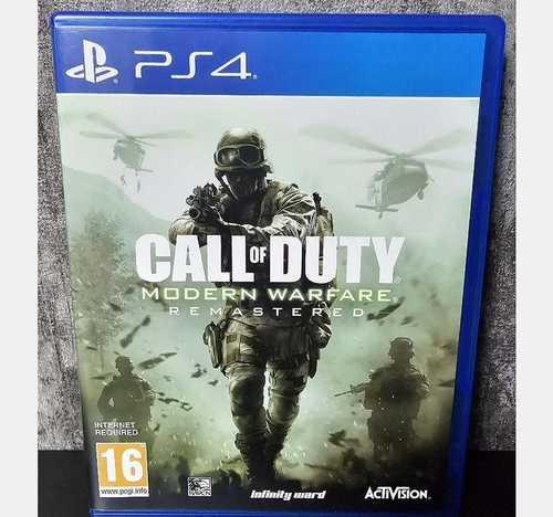 Call of Duty Modern Warfare Remastered PS4