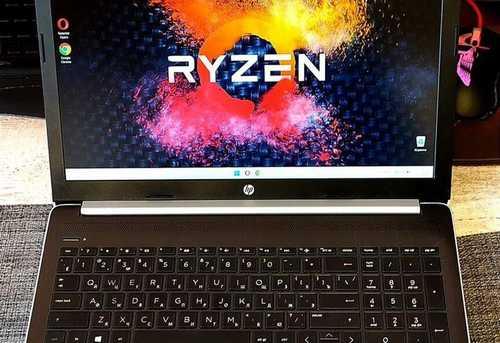Ноутбук HP - Ryzen 3, 8 гб DDR4, FullHD