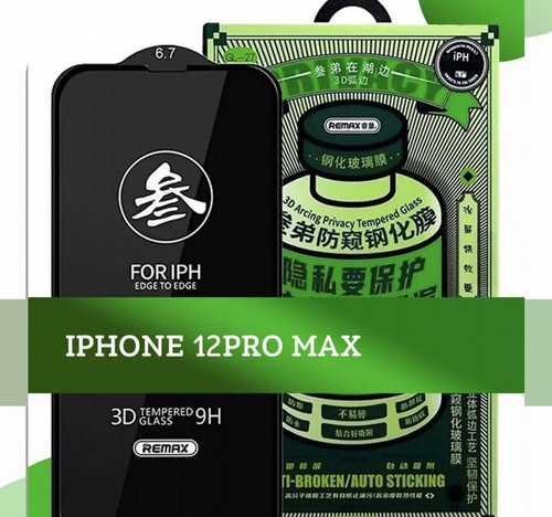 Защитное стекло iPhone 12 pro max